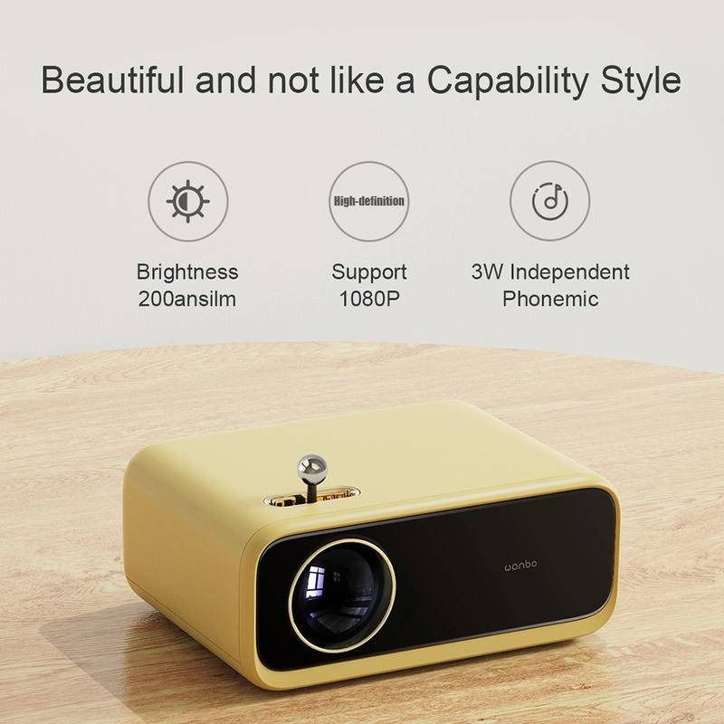 Portable Wanbo x1 Mini Projector Global Version, TV & Home Appliances ...