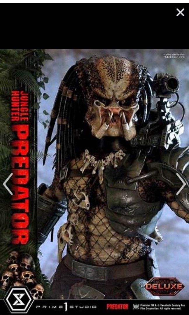 Predator Prime 1 studio (not sideshow), 興趣及遊戲, 玩具 & 遊戲類 - Carousell