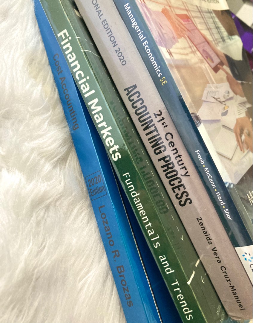 BUNDLE Pre-loved Accounting Books , Hobbies & Toys, Books & Magazines ...