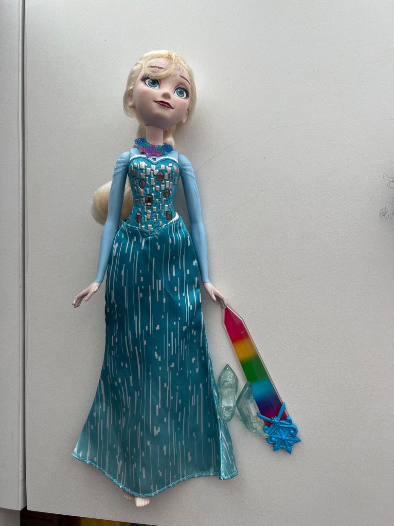 Preloved Authentic Disney Moana, Elsa, Frozen recording mic, projector ...