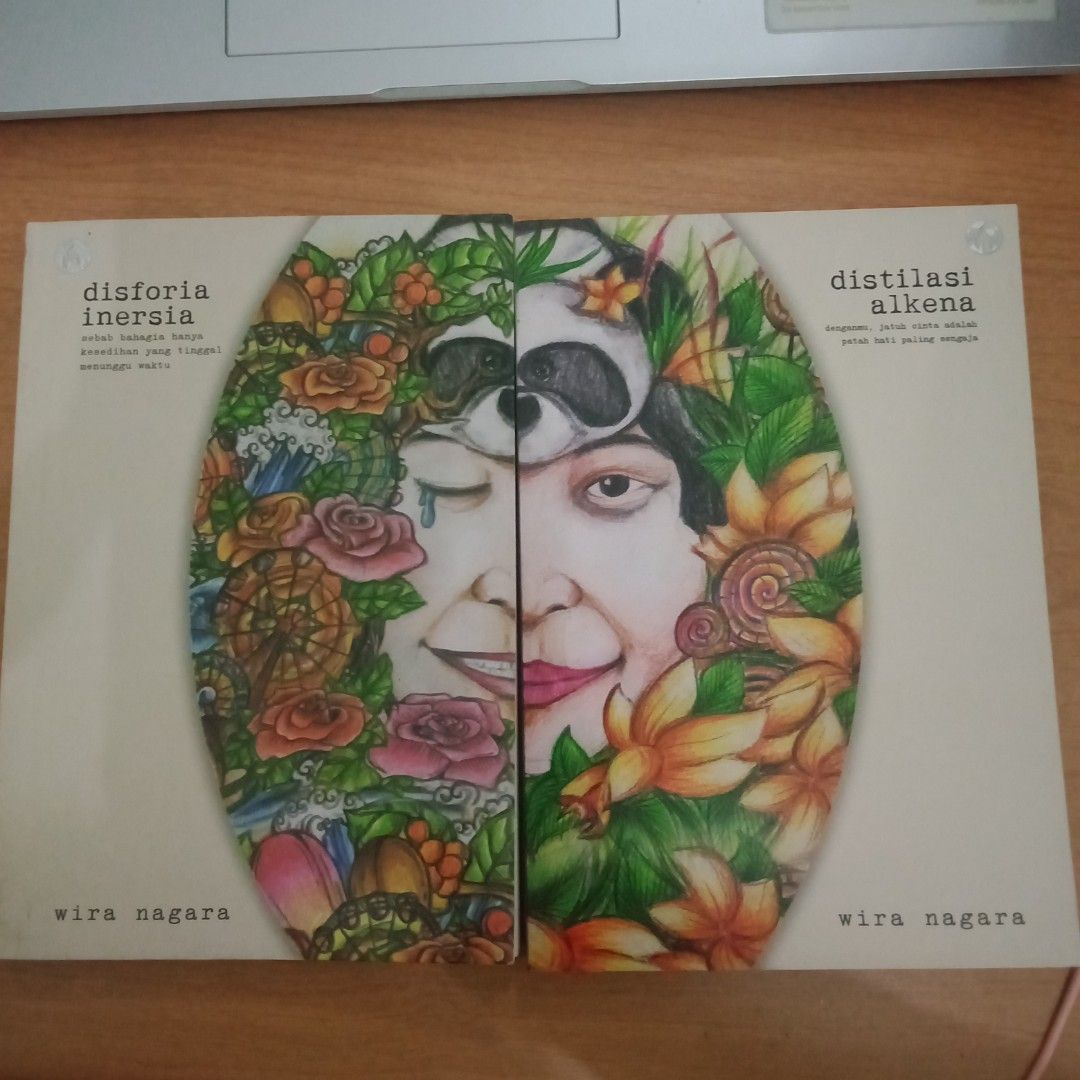 Preloved buku novel disforsia inersia dan distilasi alkena by Wira Nagara, Buku & Alat Tulis ...