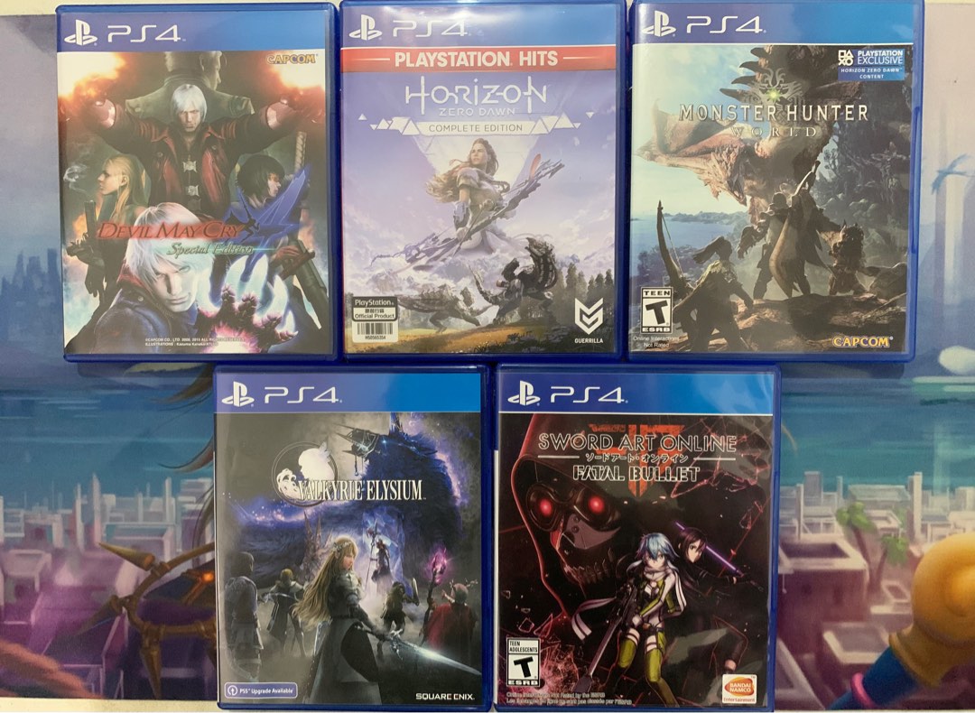 PS4 Games for Sale!, Video Gaming, Video Games, PlayStation on Carousell