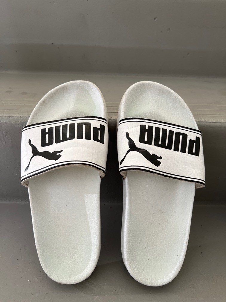 puma slides, Women's Fashion, Footwear, Flipflops and Slides on Carousell