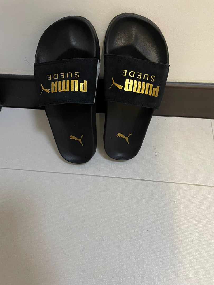 puma slides, Women's Fashion, Footwear, Sandals on Carousell