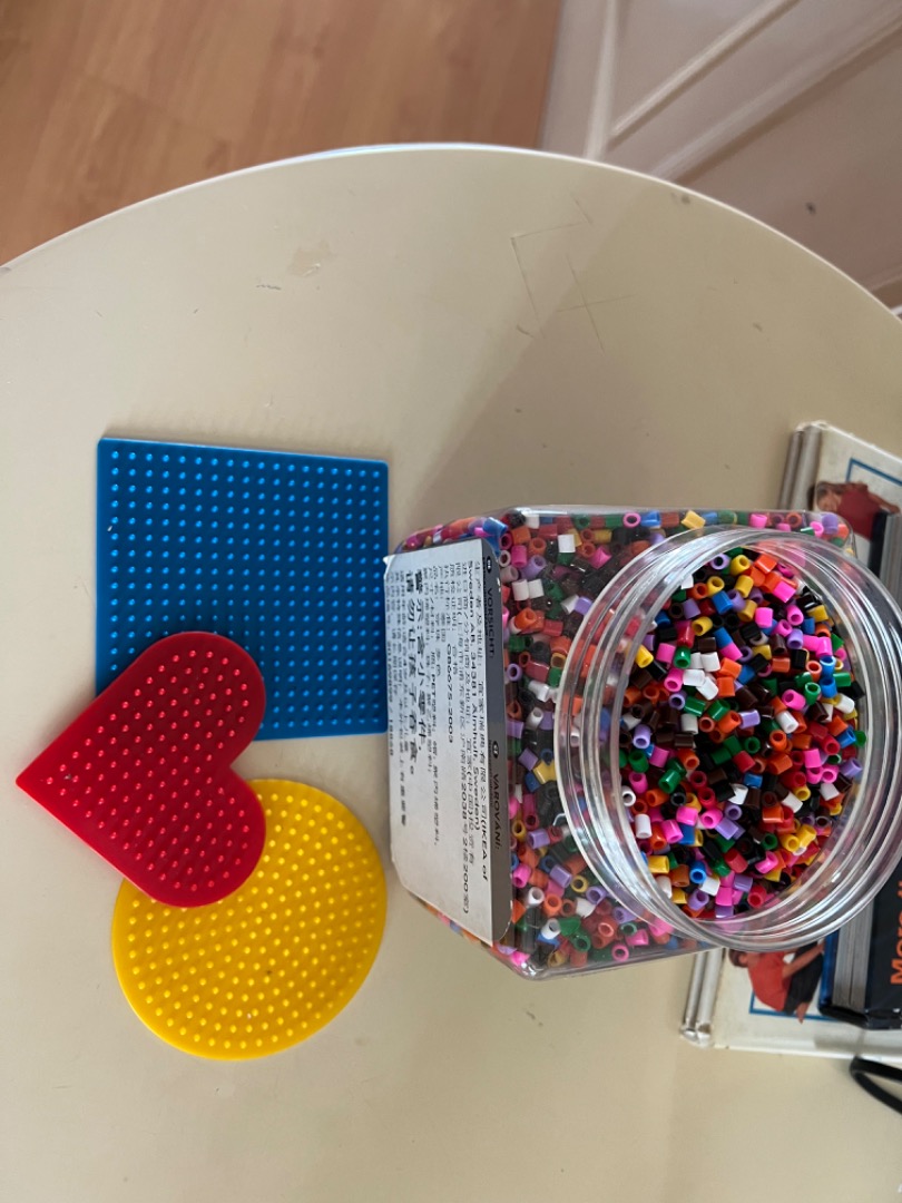 Pyssla beads art, Hobbies & Toys, Stationery & Craft, Art & Prints on ...