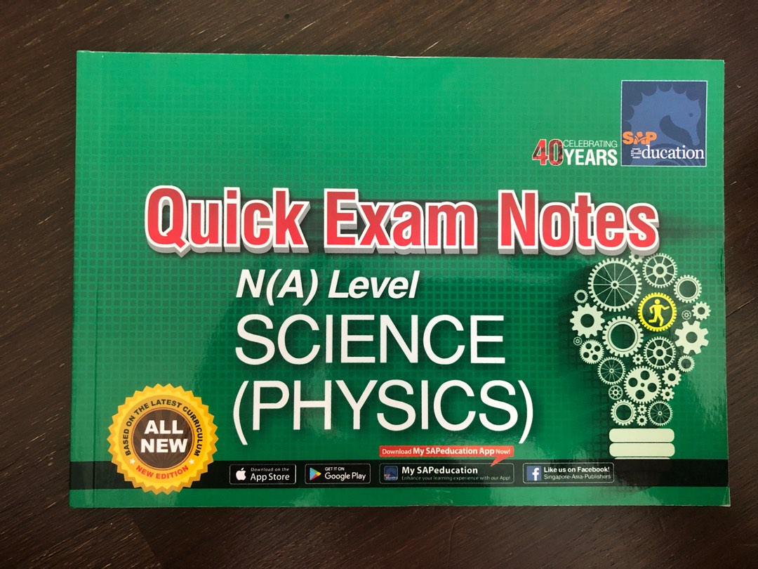Quick Exam Notes Physics NA, Hobbies & Toys, Books & Magazines ...