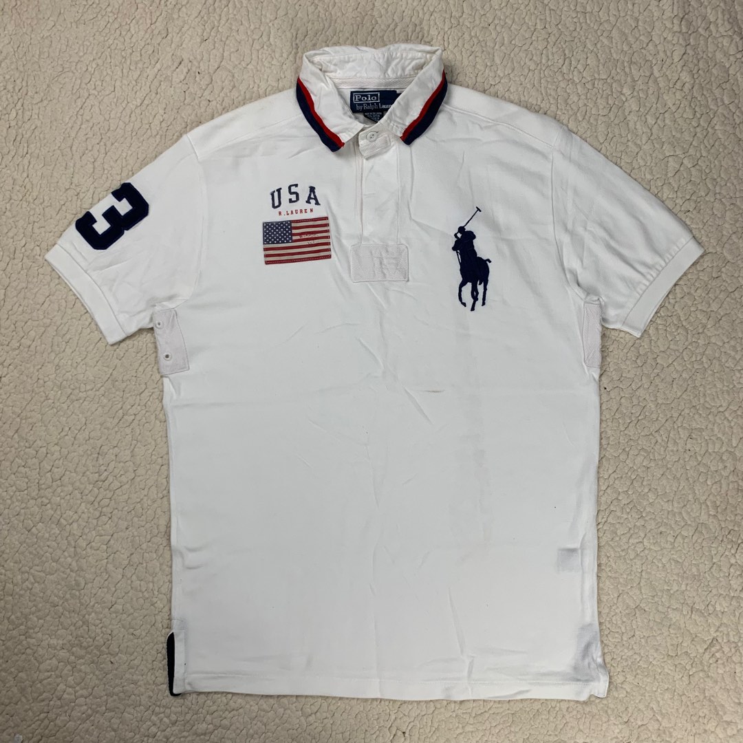 Ralph Lauren Polo Shirt - USA Flag on Carousell