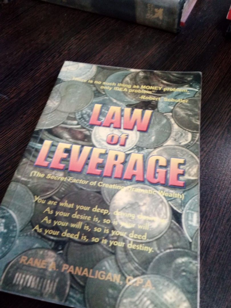 Rane A. Panaligan Law of Leverage, Hobbies & Toys, Books & Magazines ...