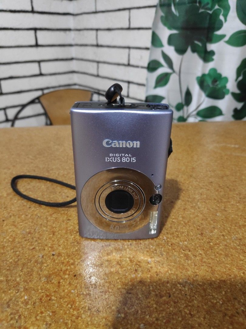 RARE Canon IXUS 80 IS Digicam Digital Camera, Photography, Cameras on ...