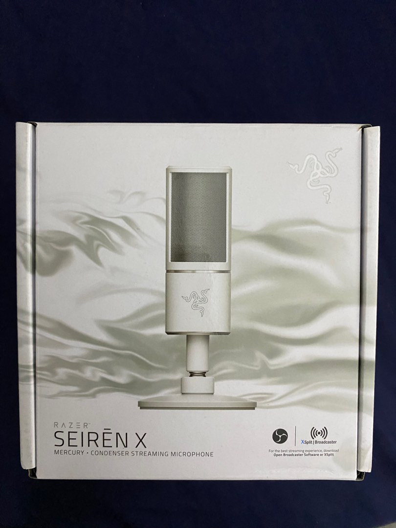 Razer Seiren X microphone, Audio, Microphones on Carousell