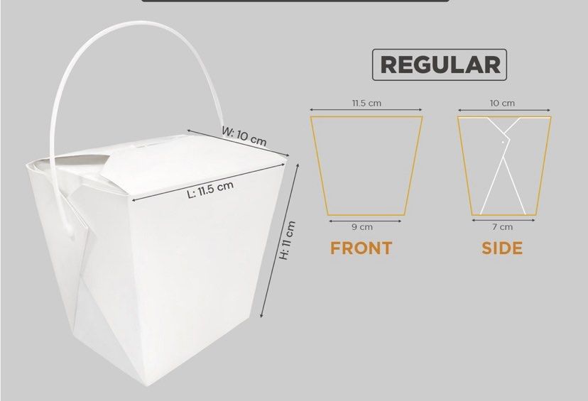 Rice in a box take out noodle box, Food & Drinks, Rice & Noodles on ...