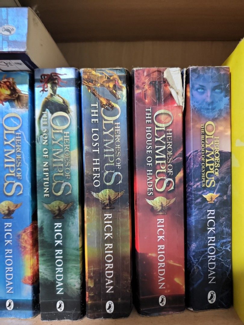 Rick Riordan Greek Mythology Collection., Hobbies & Toys, Books ...