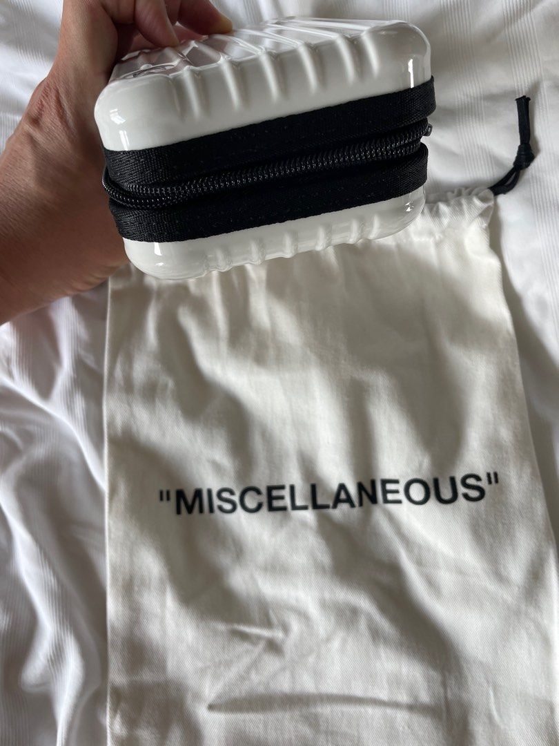 Rimowa off white limited edition mini case, Luxury, Bags & Wallets on ...