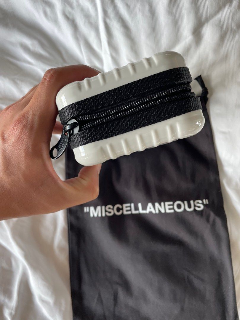 Rimowa off white limited edition mini case, Luxury, Bags & Wallets on ...
