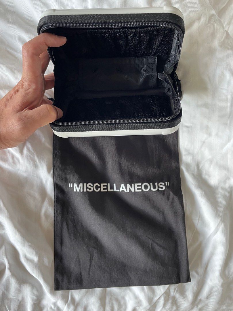 Rimowa off white limited edition mini case, Luxury, Bags & Wallets on ...