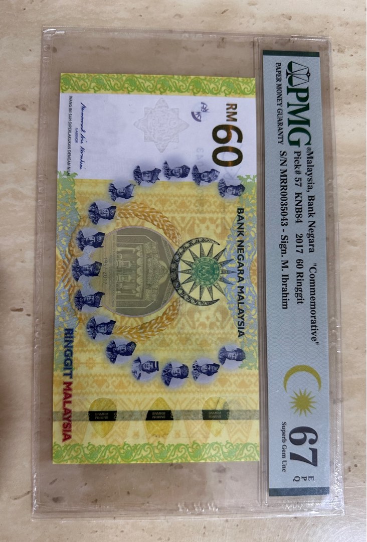 Rm 60 commemorative notes, Hobbies & Toys, Memorabilia & Collectibles ...
