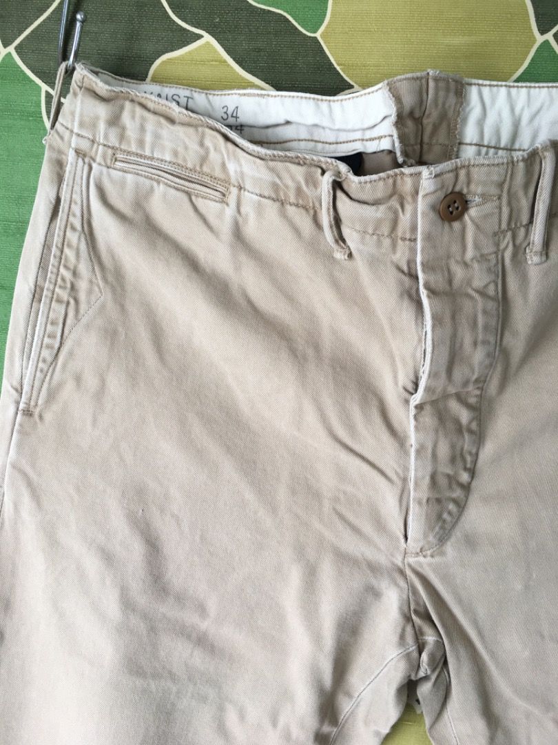 RRL Double RL Officers Field Chino (size 34/34) US ARMY, 男裝, 褲＆半截裙, Chino褲 - Carousell