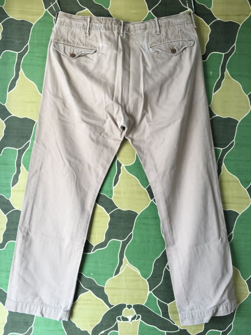 RRL Double RL Officers Field Chino (size 34/34) US ARMY, 男裝, 褲＆半截裙, Chino褲 - Carousell