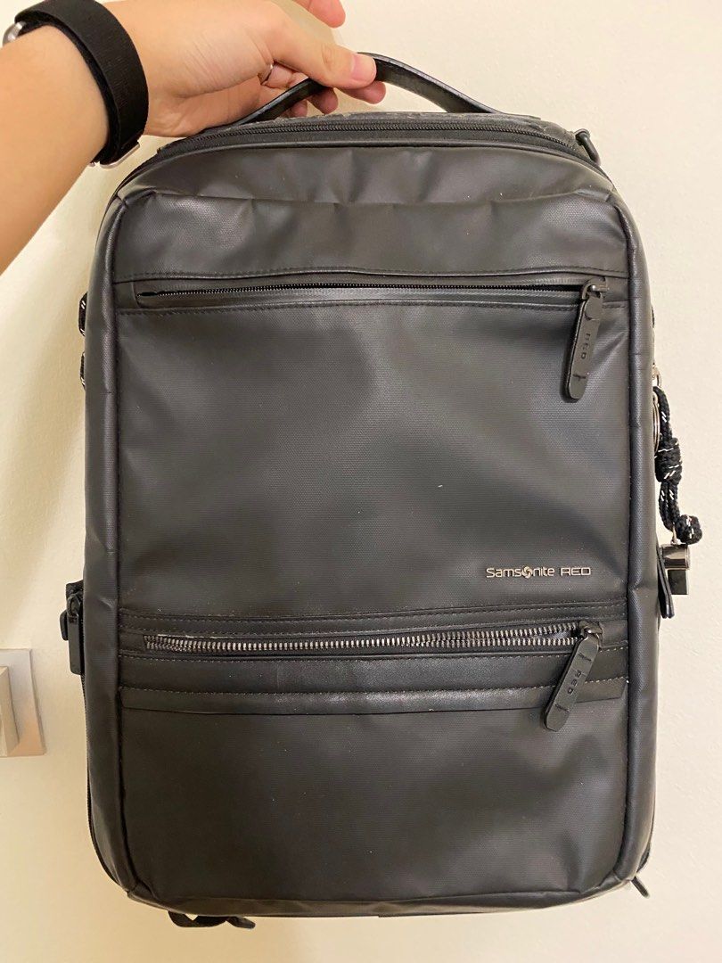 Samsonite Red backpack, Men's Fashion, Bags, Backpacks on Carousell