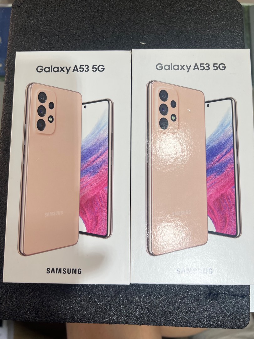 Samsung A53 256GB - Peach, Mobile Phones & Gadgets, Mobile Phones ...