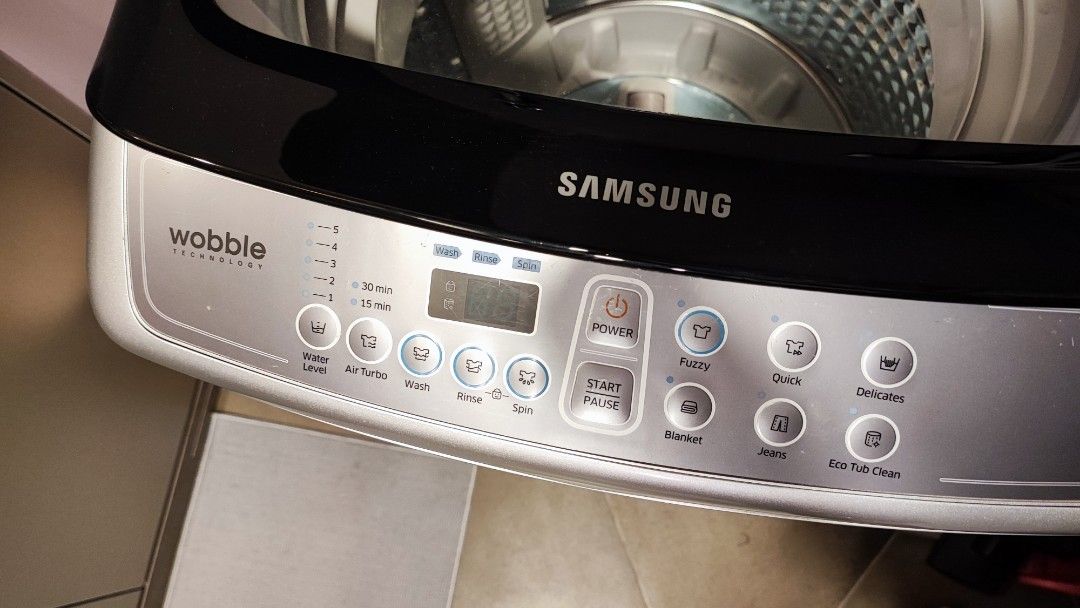Samsung Wobble 7.5kg Washing Machine, TV & Home Appliances, Washing ...
