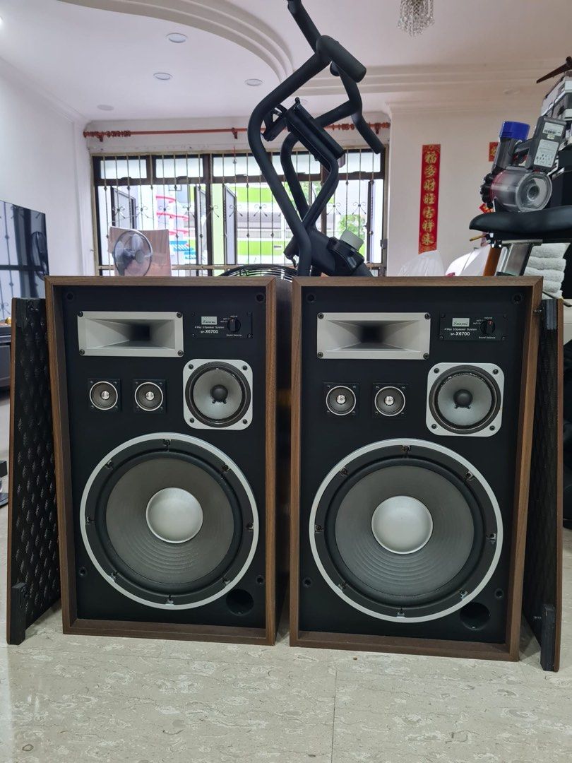 Sansui SP-X6700 Speakers, Audio, Soundbars, Speakers & Amplifiers on Carousell