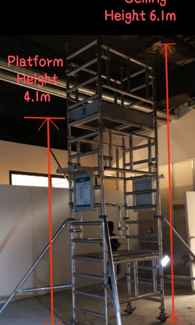 Scaffolding Rental w/Manpower Option to Do the Job, Property, Others on ...