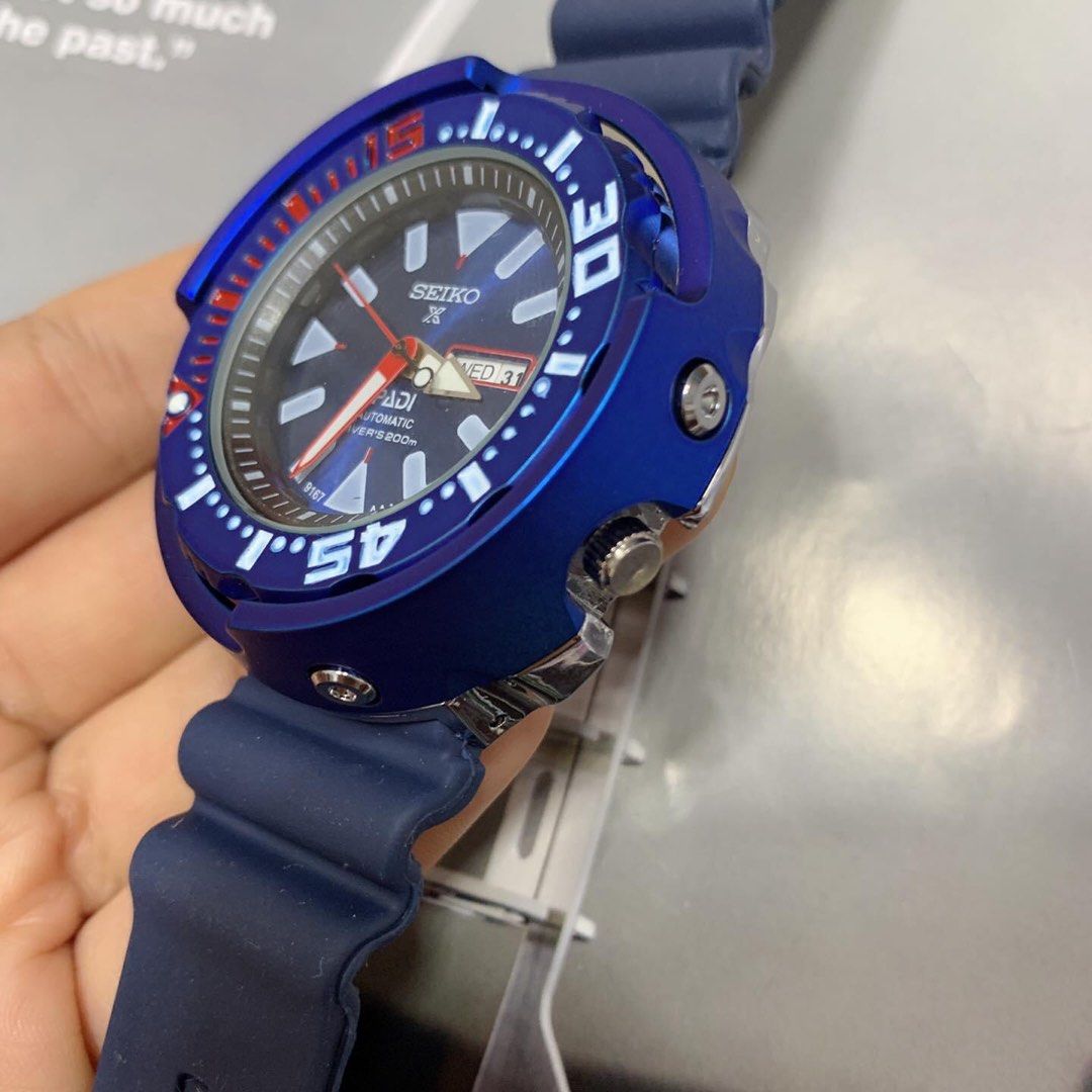 Seiko Rubber Strap Watch, Men's Fashion, Watches & Accessories, Watches ...