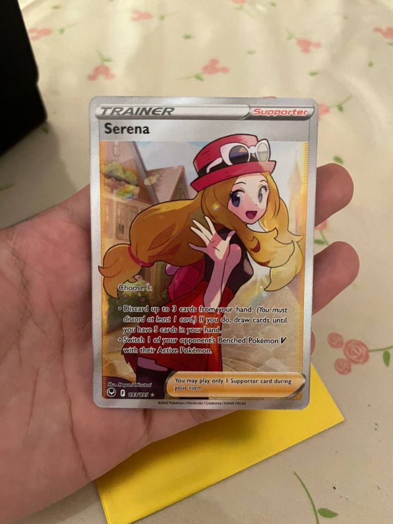 Serena Trainer / Koraidon Alternate Art SAR (Pokemon TCG Cards - Silver ...