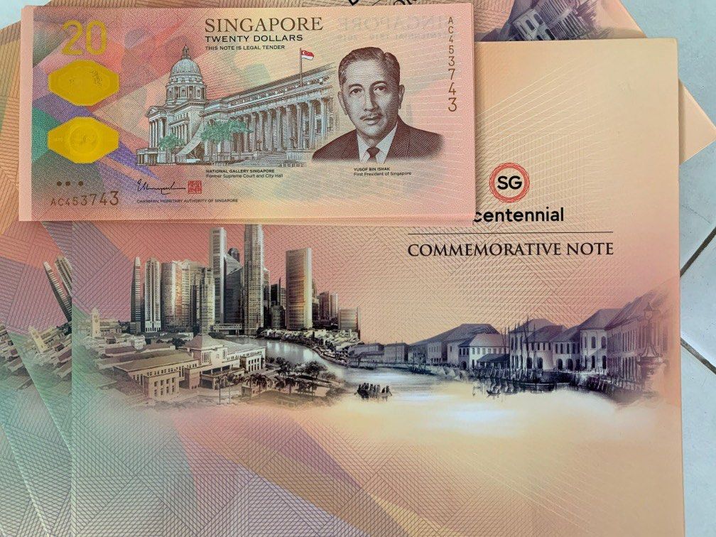 SG Bicentennial Commemorative $20 Notes, Everything Else on Carousell