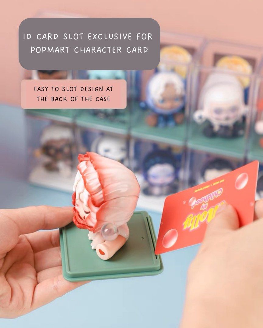 [SG STOCK READY] POPMART Individual Transparent Case with Card Holder ...