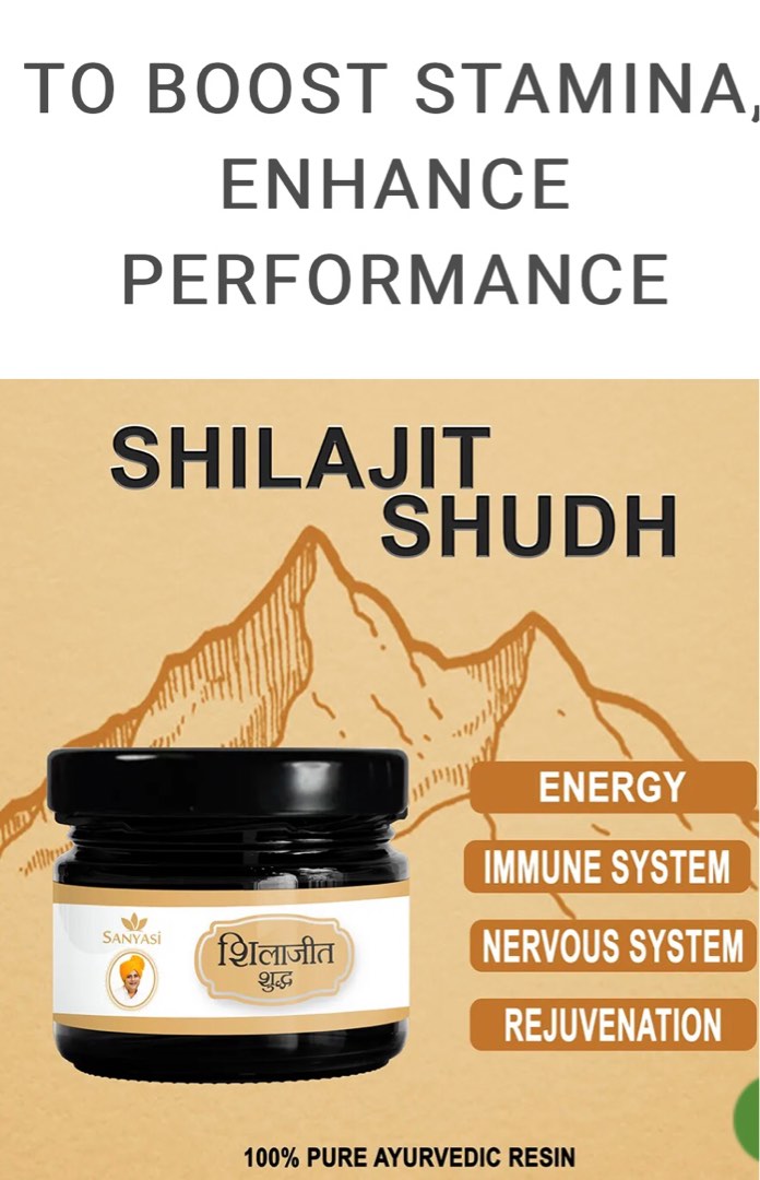 Shilajit pure, Health & Nutrition, Health Supplements, Vitamins ...