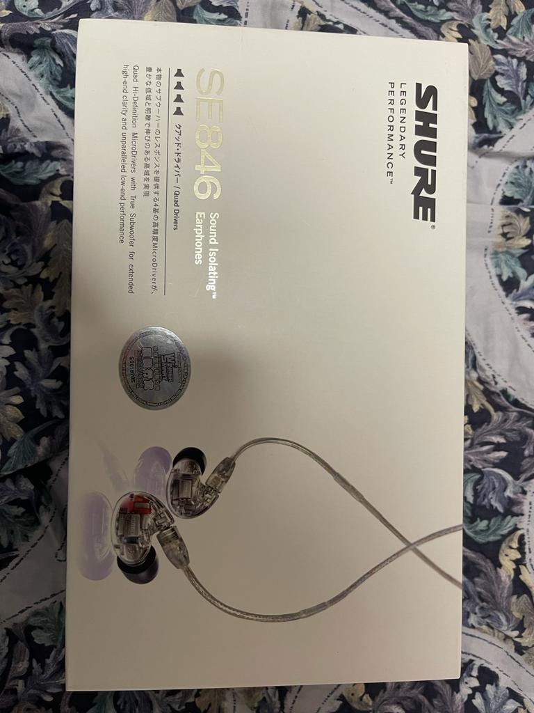 Shure 846 耳機 gen 1, 音響器材, 耳機 - Carousell