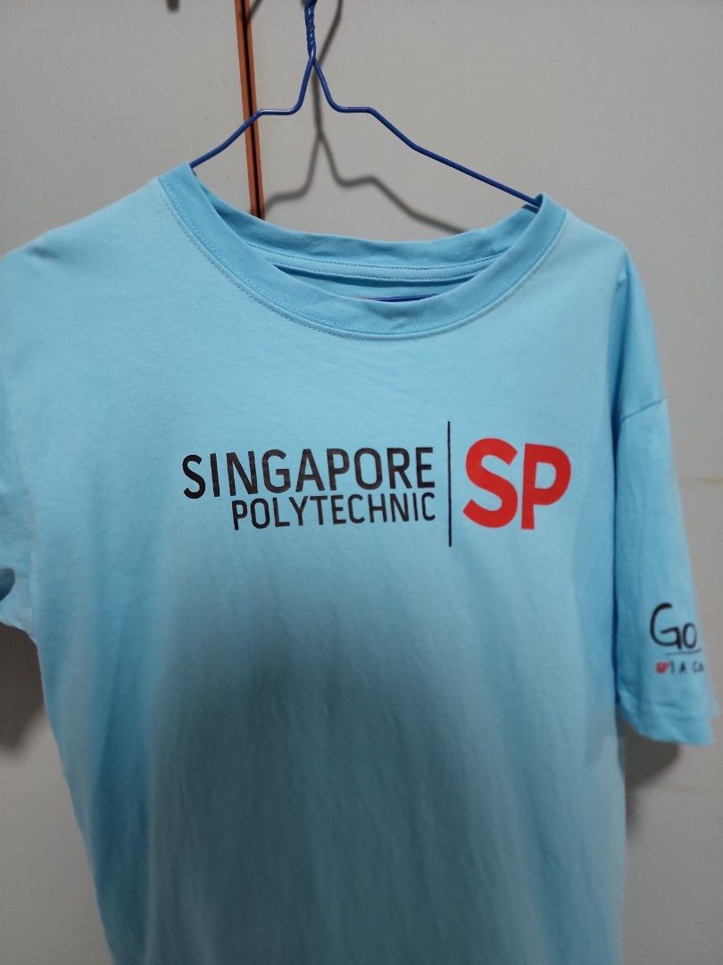 Singapore Poly Blue tee (SG50 edition), Men's Fashion, Tops & Sets ...