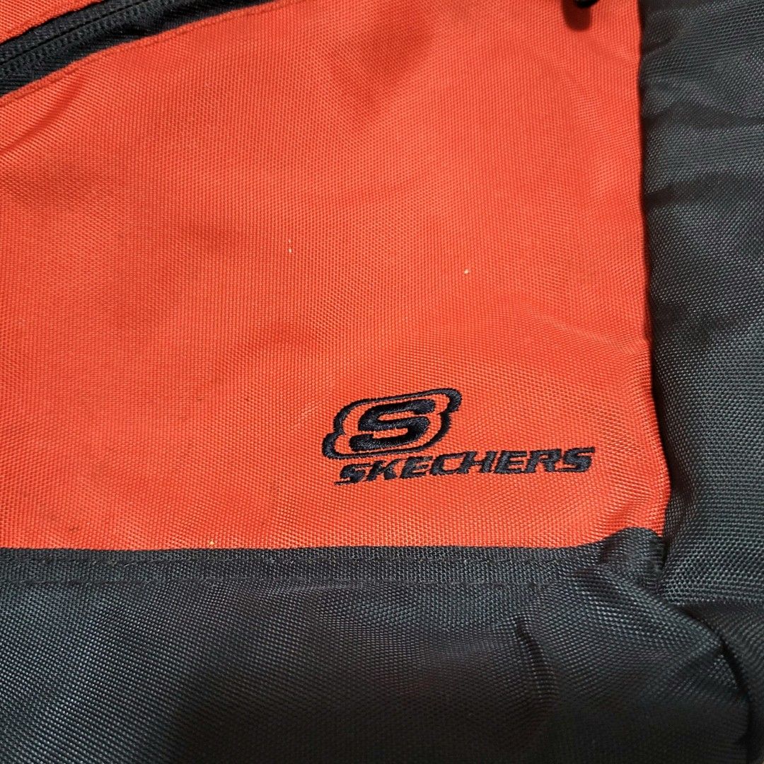 Skechers backpack. Black and red unisex bag, Sports Equipment, Other ...