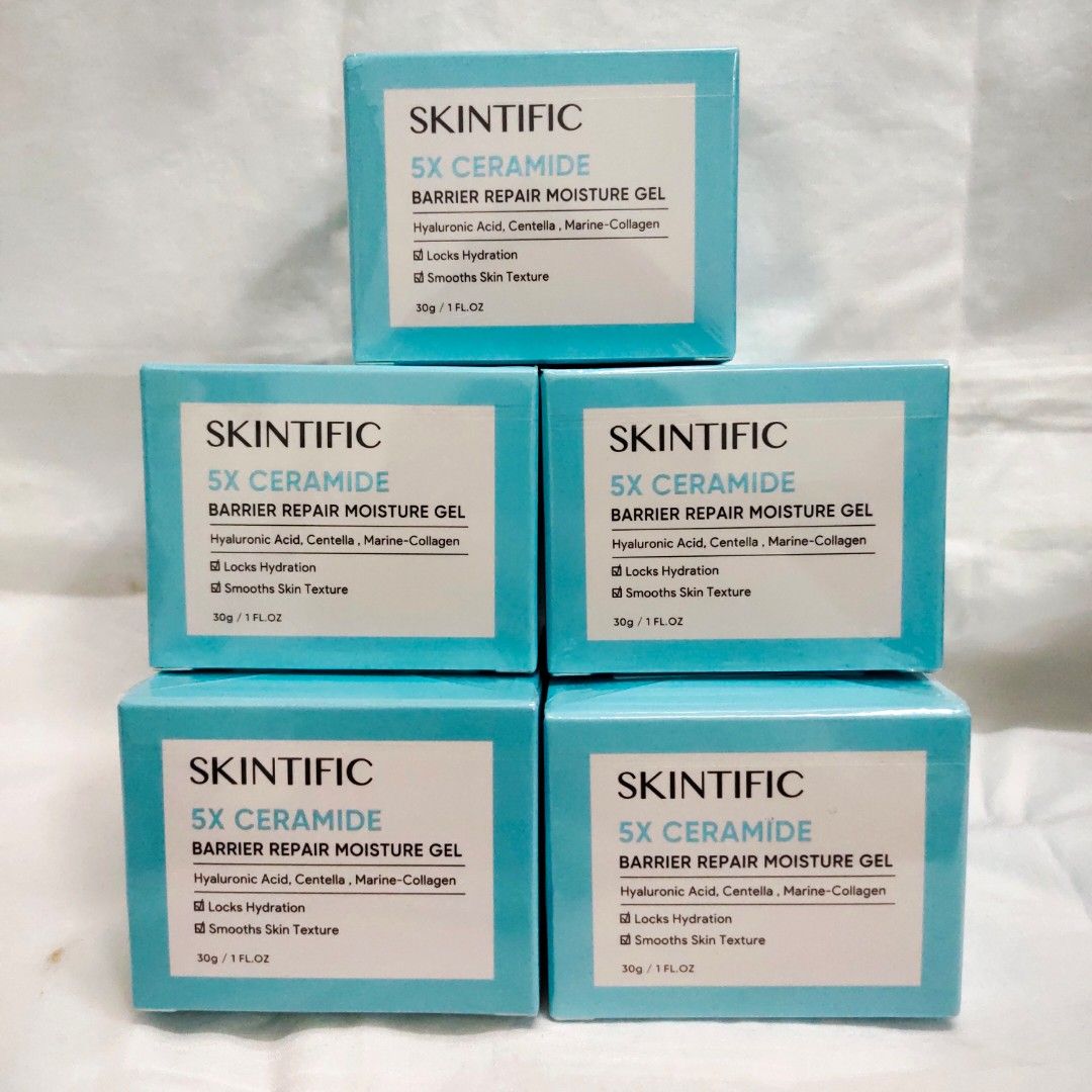 SKINTIFIC 5X Ceramide Barrier Repair Moisture Gel Moisturizer 30 gr ...