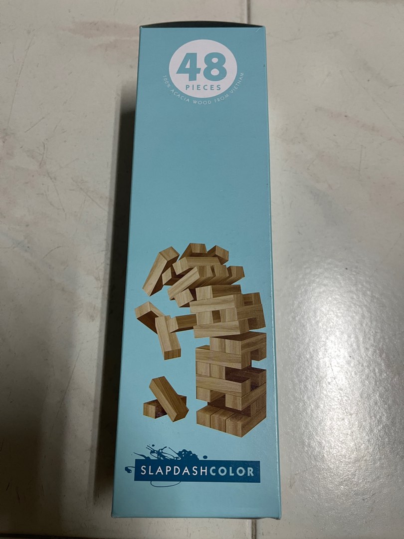 SLAPDASH Wooden Block Stacking, Hobbies & Toys, Toys & Games on Carousell