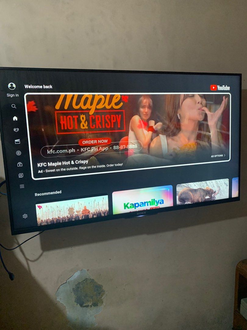 Smart TV Sony KDL-43W800c, TV & Home Appliances, TV & Entertainment, TV ...