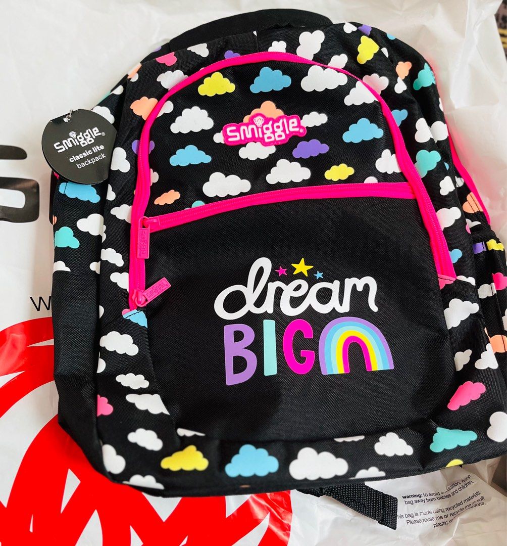 Smiggle kids backpack, Women's Fashion, Bags & Wallets, Backpacks on ...