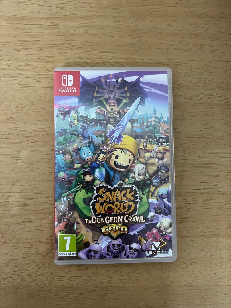 Snack World The Dungeon Crawl Gold Switch, Video Gaming, Video Games ...