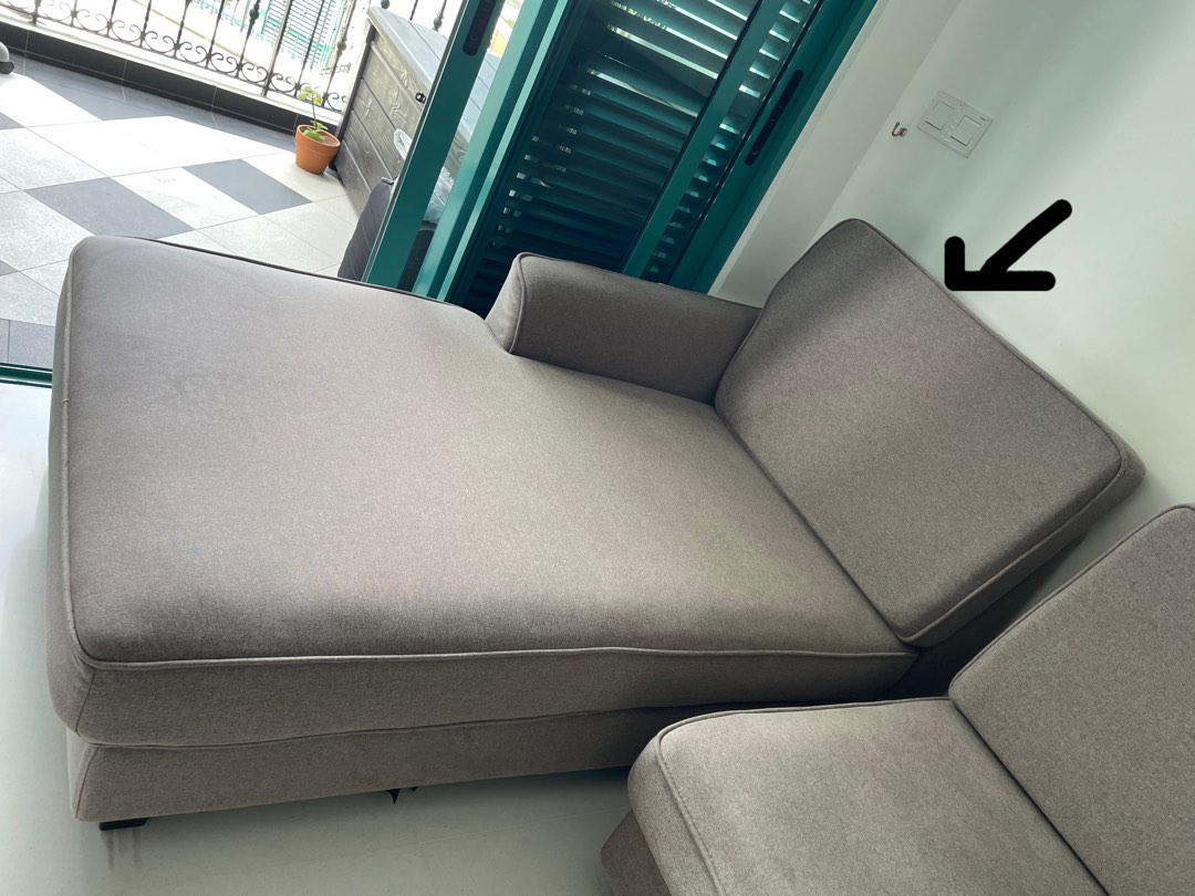 Sofa (Long one-seated), Furniture & Home Living, Furniture, Sofas on ...