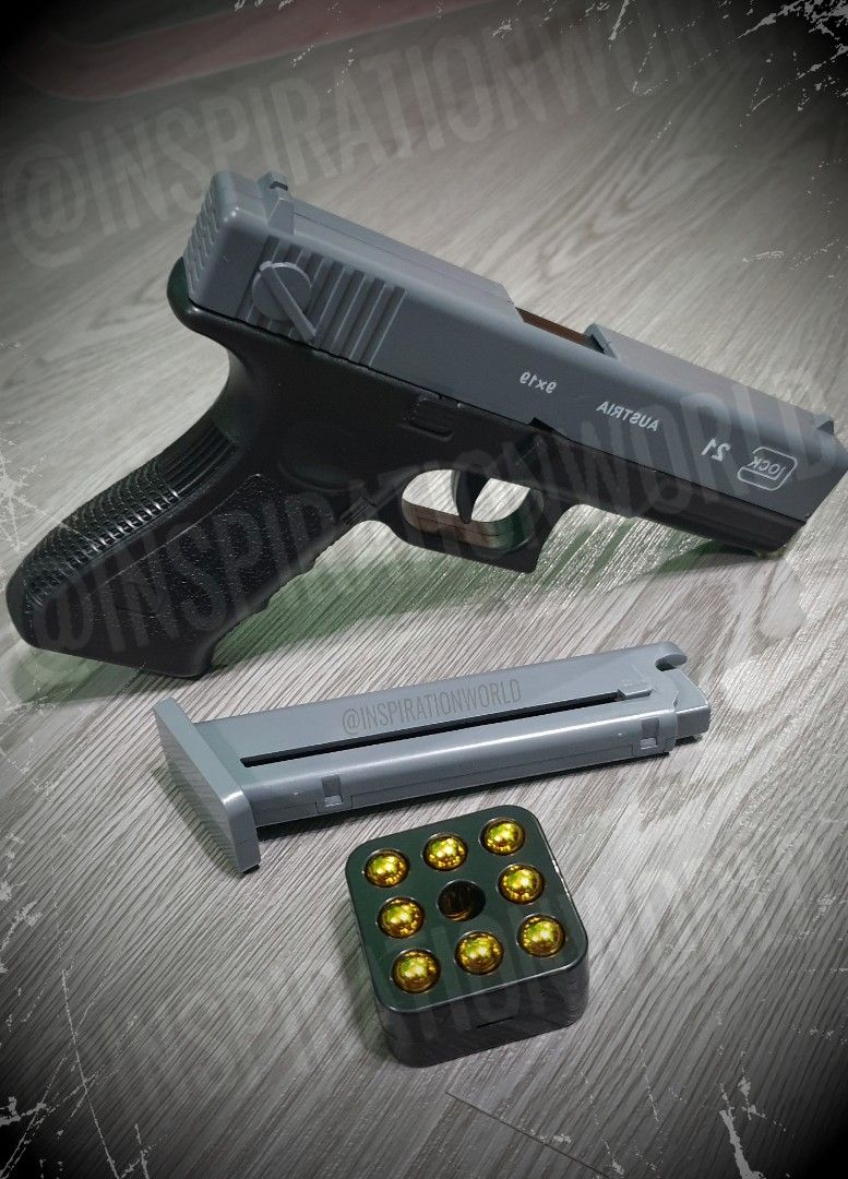 Shell Ejection Glock Toy Gun, Hobbies & Toys, Toys & Games on Carousell