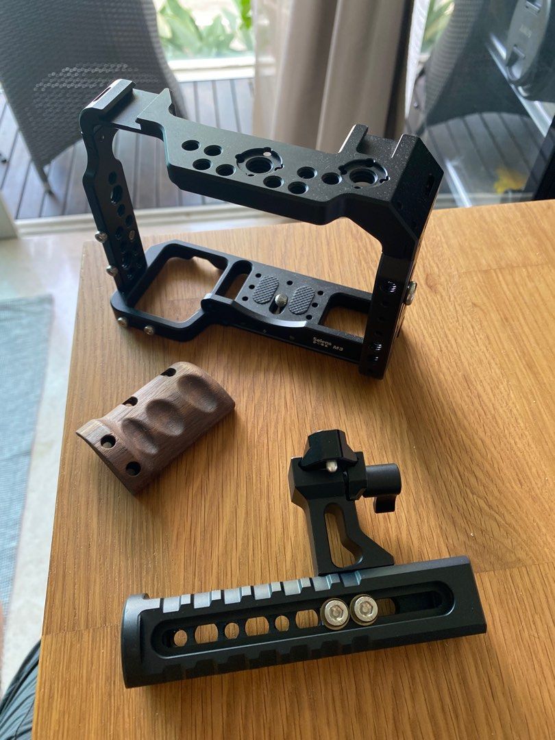 Sony Alpha Camera Cage Rig Aluminum, Photography, Photography ...