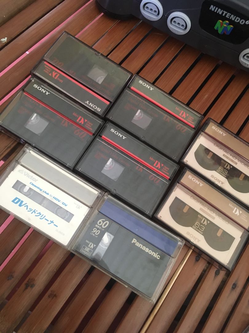 Sony mini Dv tapes, Photography, Video Cameras on Carousell