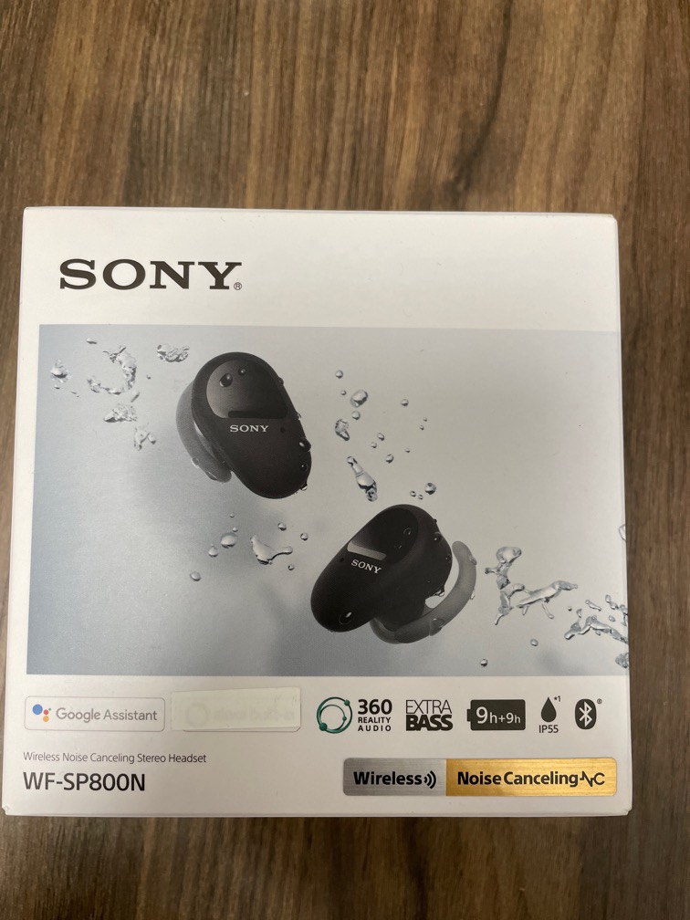 Sony WF-SP800N 藍牙耳機, 音響器材, 頭戴式/罩耳式耳機 - Carousell