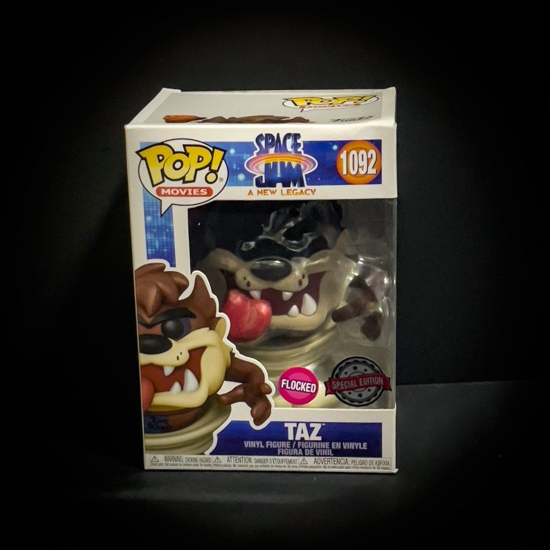 Space Jam - TAZ (Flocked) Funko Pop, Hobbies & Toys, Toys & Games on ...