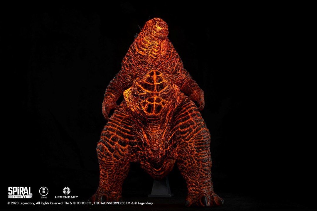 Spiral Studis Godzilla 2019 Burning Godzilla, Hobbies & Toys, Toys ...
