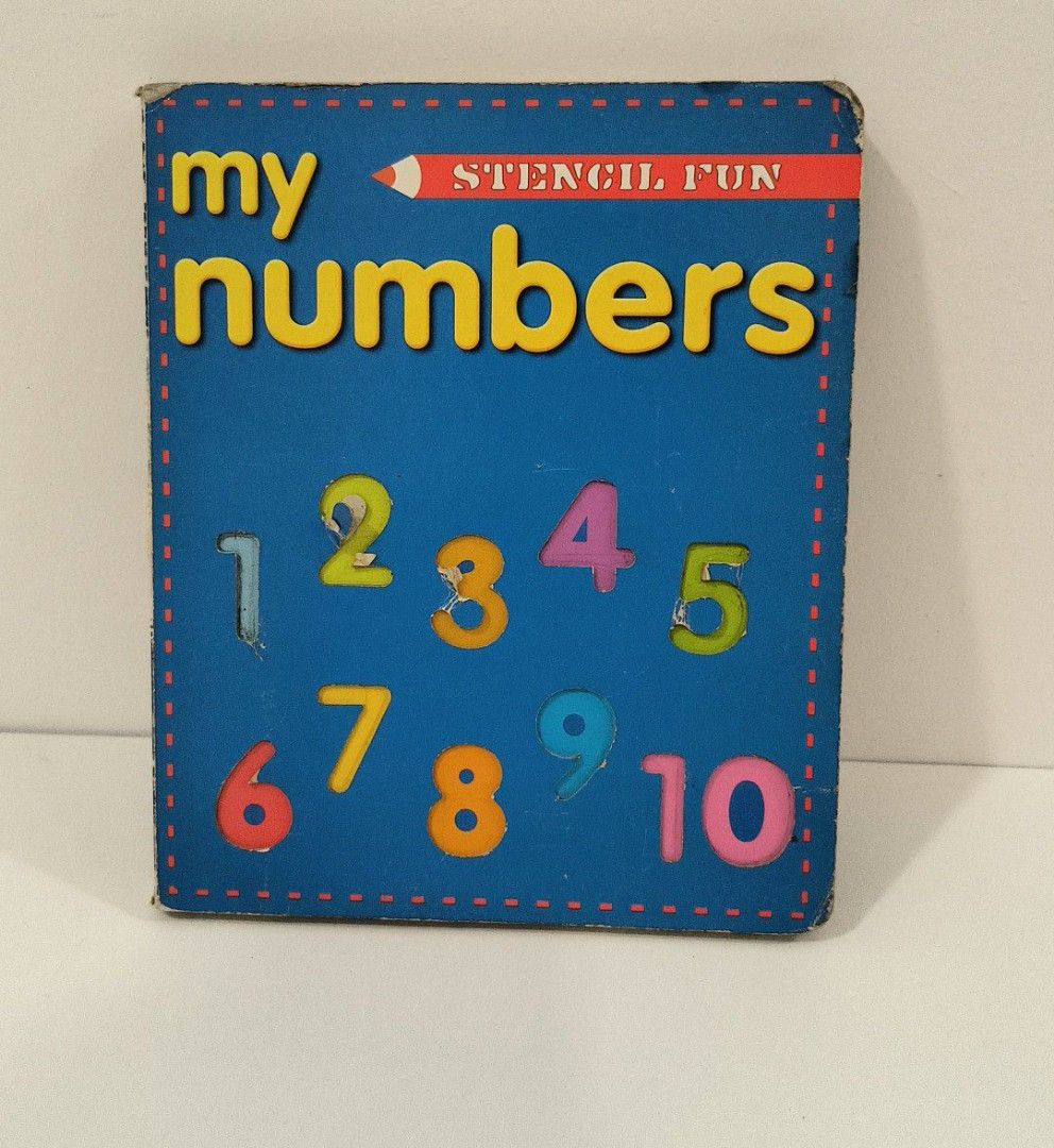 Stencil numbers early readers brown Watsons scholastic children ...