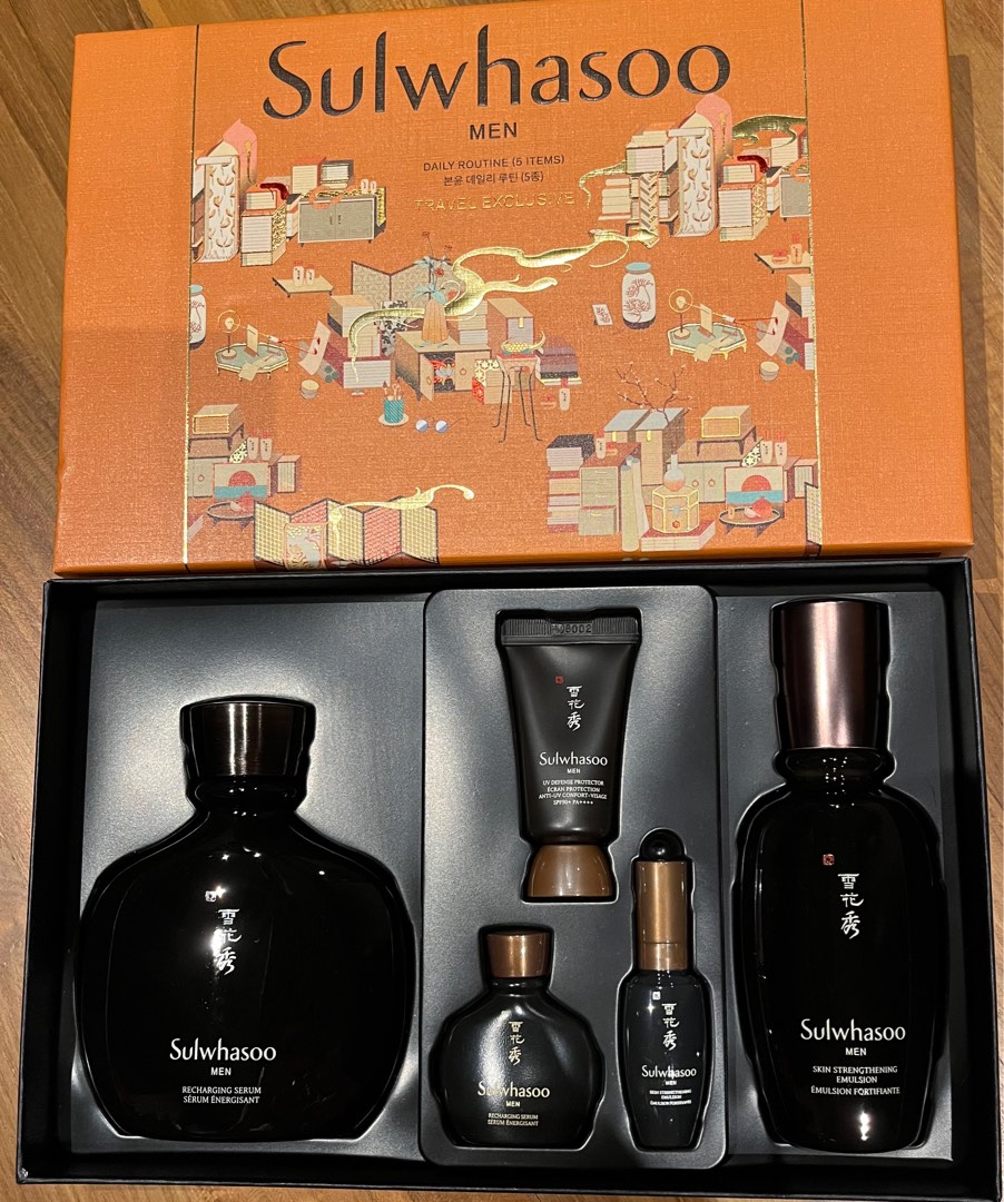 Sulwhasoo Men Daily Routine (5items) Travel Exclusive, Beauty ...