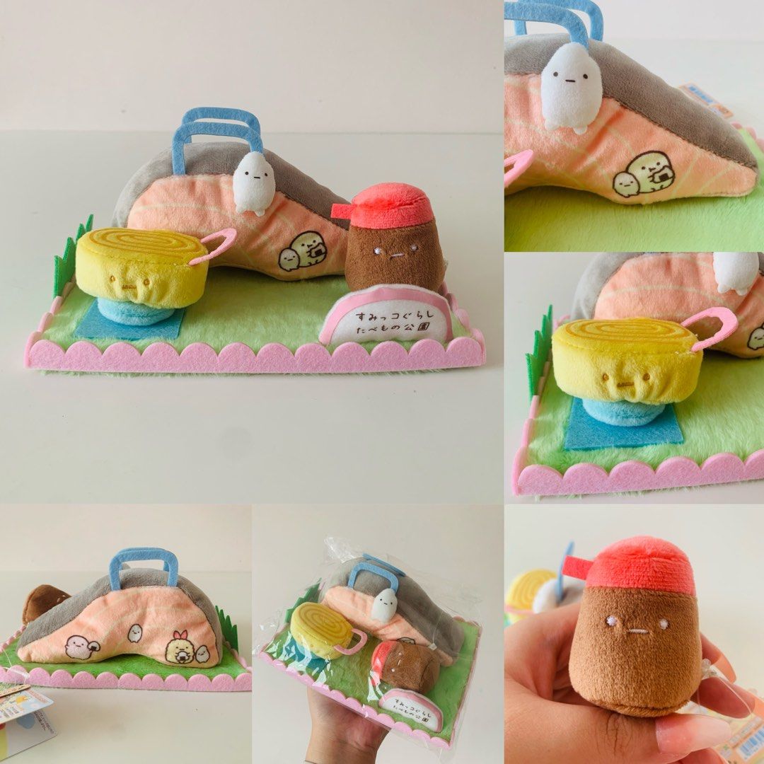 sumikko gurashi feb 2023 food playground series tenori plush: ebi ...